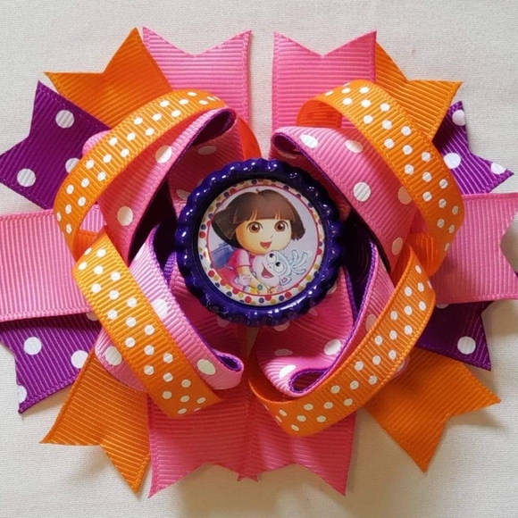Accessories | Dora The Explorer Inspired Hairbow | Poshmark